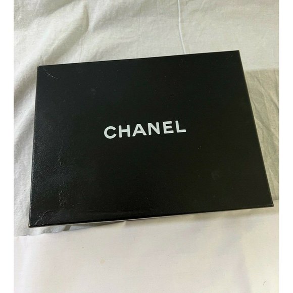 CHANEL | Accessories | Chanel Gift Empty Box Storage Cardboard Black 65 ...
